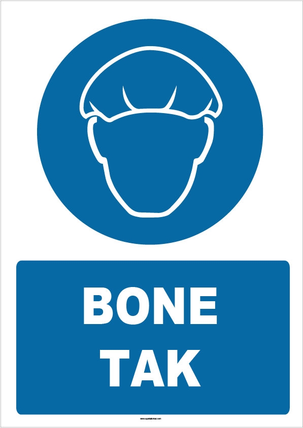 Bone Tak ikaz levhası/tabelası/etiketi